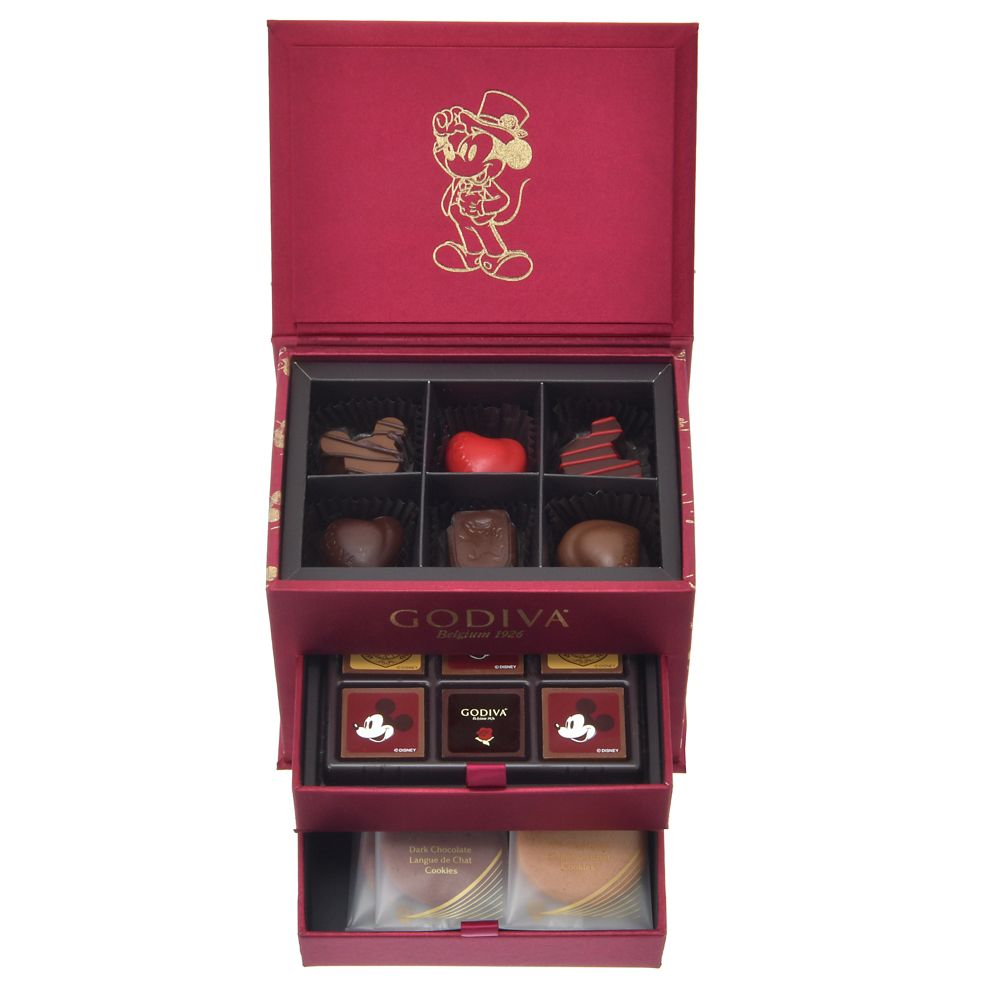 Disney Store VALENTINE 2025 【GODIVA】朱古力多層禮盒 Mickey – BuyBuy-Tokyo